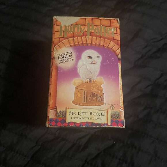 Accents | Harry Potter Hedwig Secret Box Collectible Nib | Poshmark